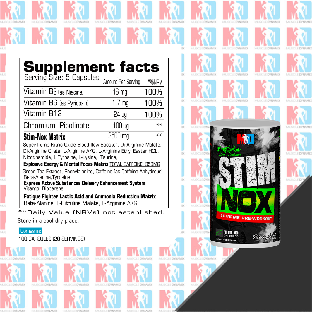 Pre Workout – Muscle Dynamix